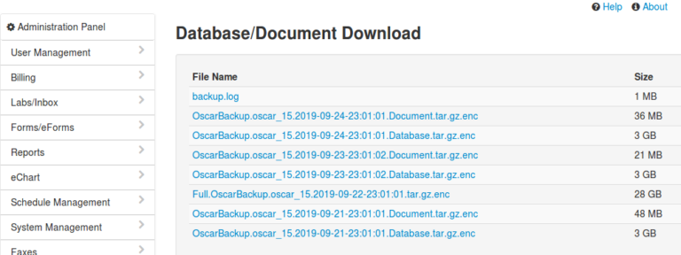 Data Management – The Oscar Galaxy