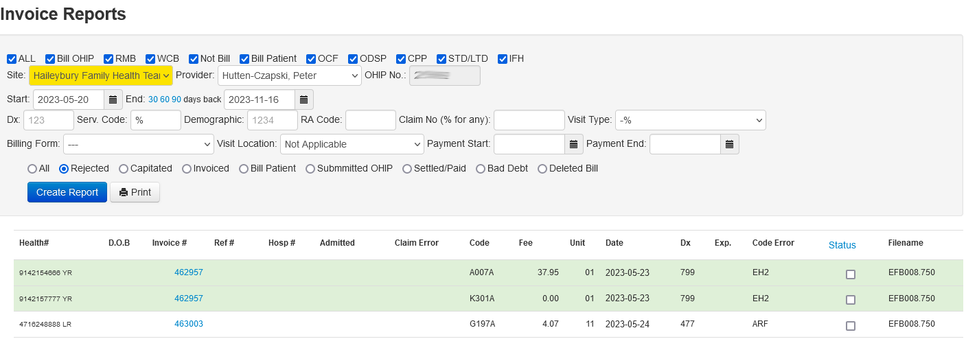 Billing Admin – The Oscar Galaxy