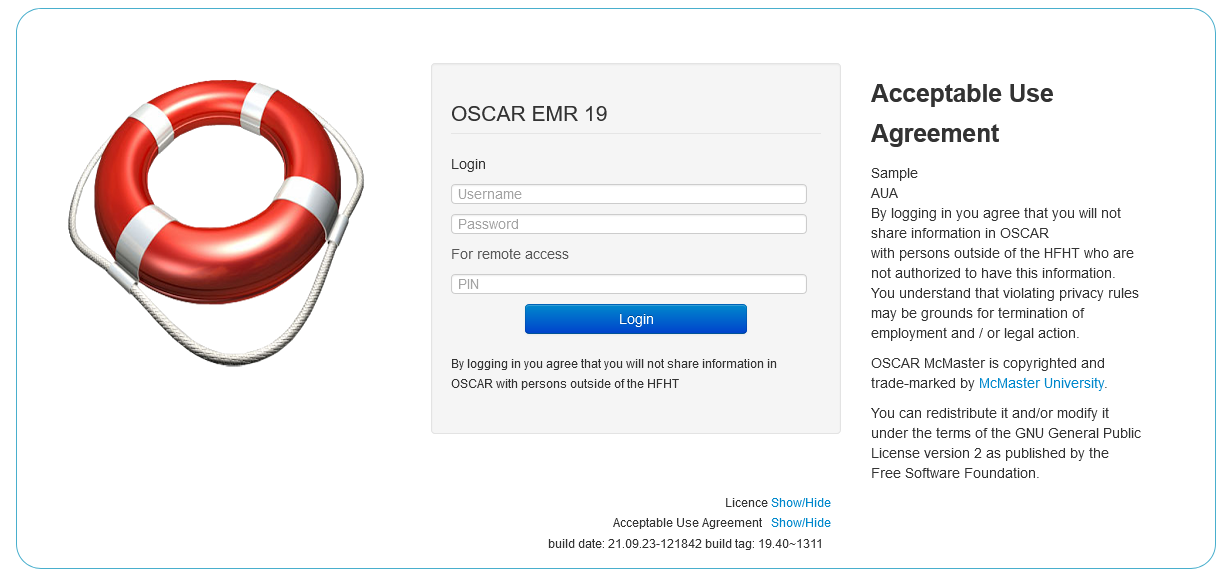 Customization 1: Login Page – The Oscar Galaxy