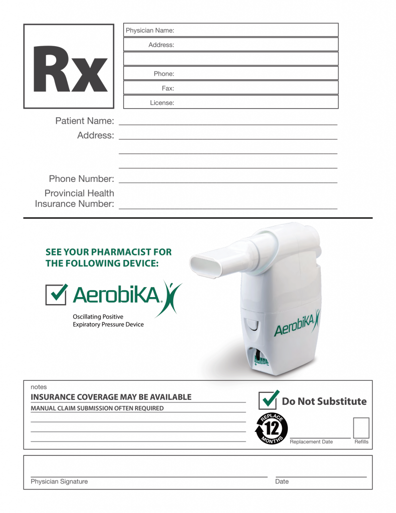 Aerobika Rx Prescripton and Patient Instructions-BC – The Oscar Galaxy