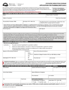 PharmaCare Plan G: Psychiatric Medication Coverage – The Oscar Galaxy