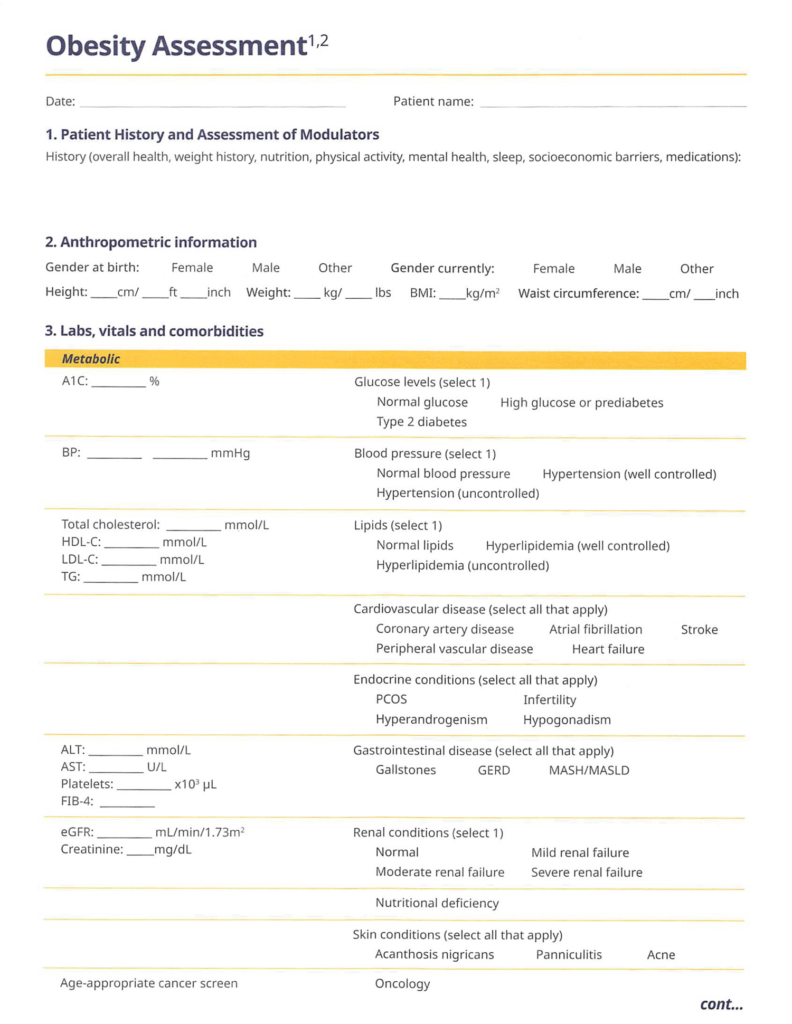 Obesity Assessment 2024 – The Oscar Galaxy