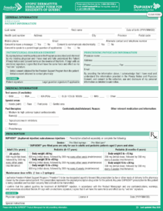 Dupixent (dupilumab) PSP Atopic Derm Enrolment Form (QC) EN 2025 – The ...